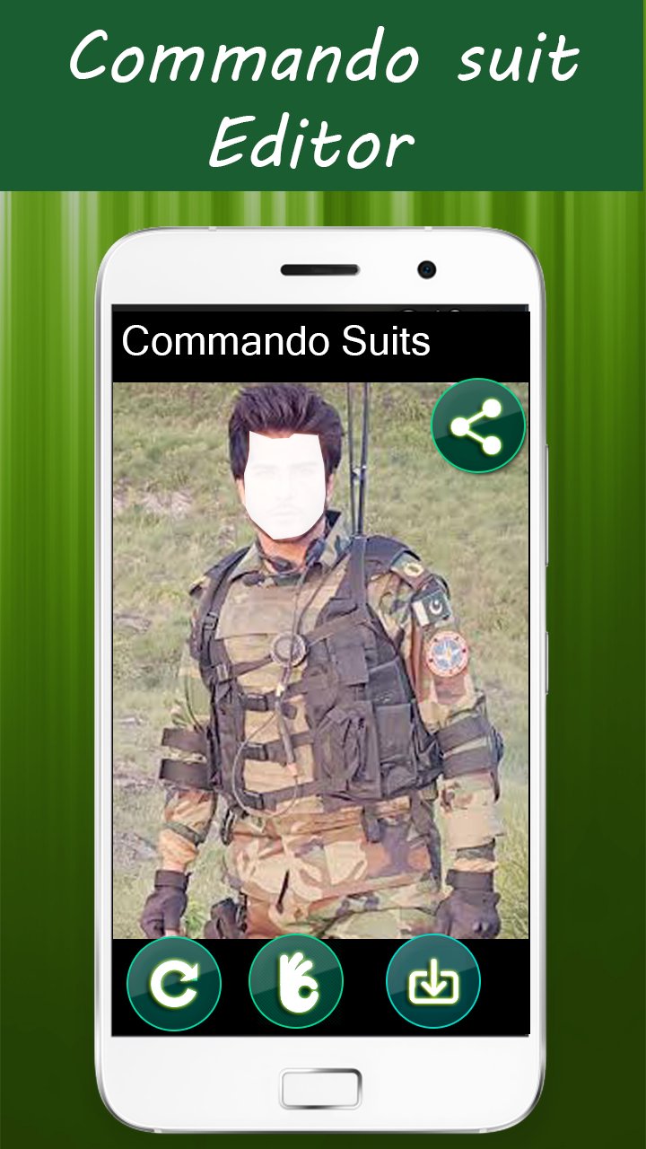 Pak Commando Army Suit Editor 2018 APK للاندرويد تنزيل
