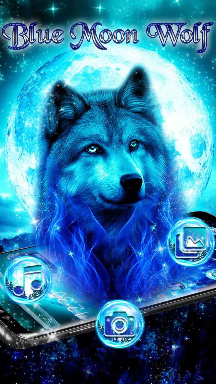 Blue Moon Wolf