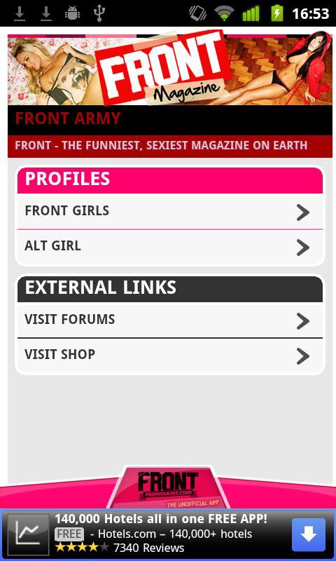 FRONT Magazine Feed Viewer APK for Android Download