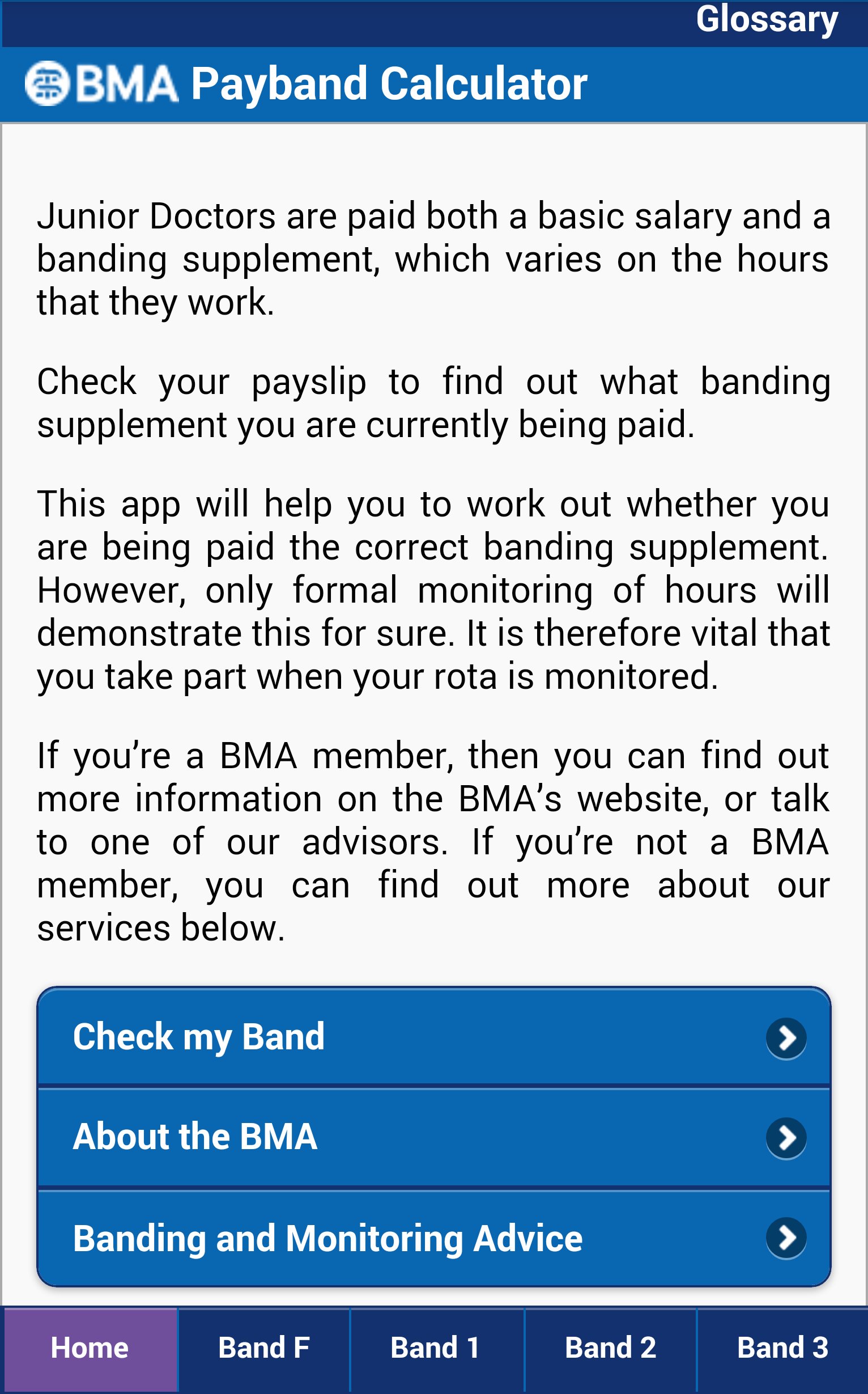 BMA Payband Calculator APK for Android Download