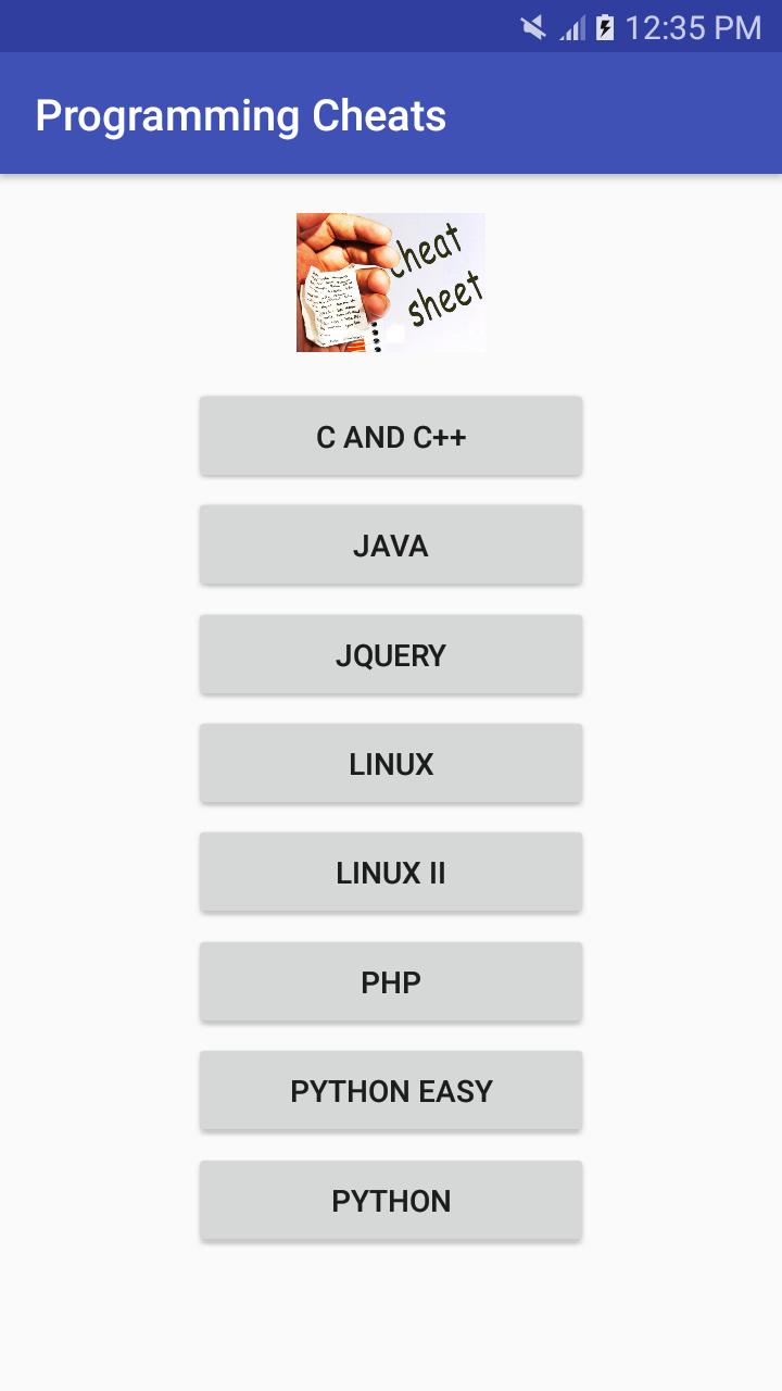 Programming Codes, Java PHP C++ & Linux commands APK for Android Download Programming Codes, Java PHP C++ & Linux commands APK for Android Download