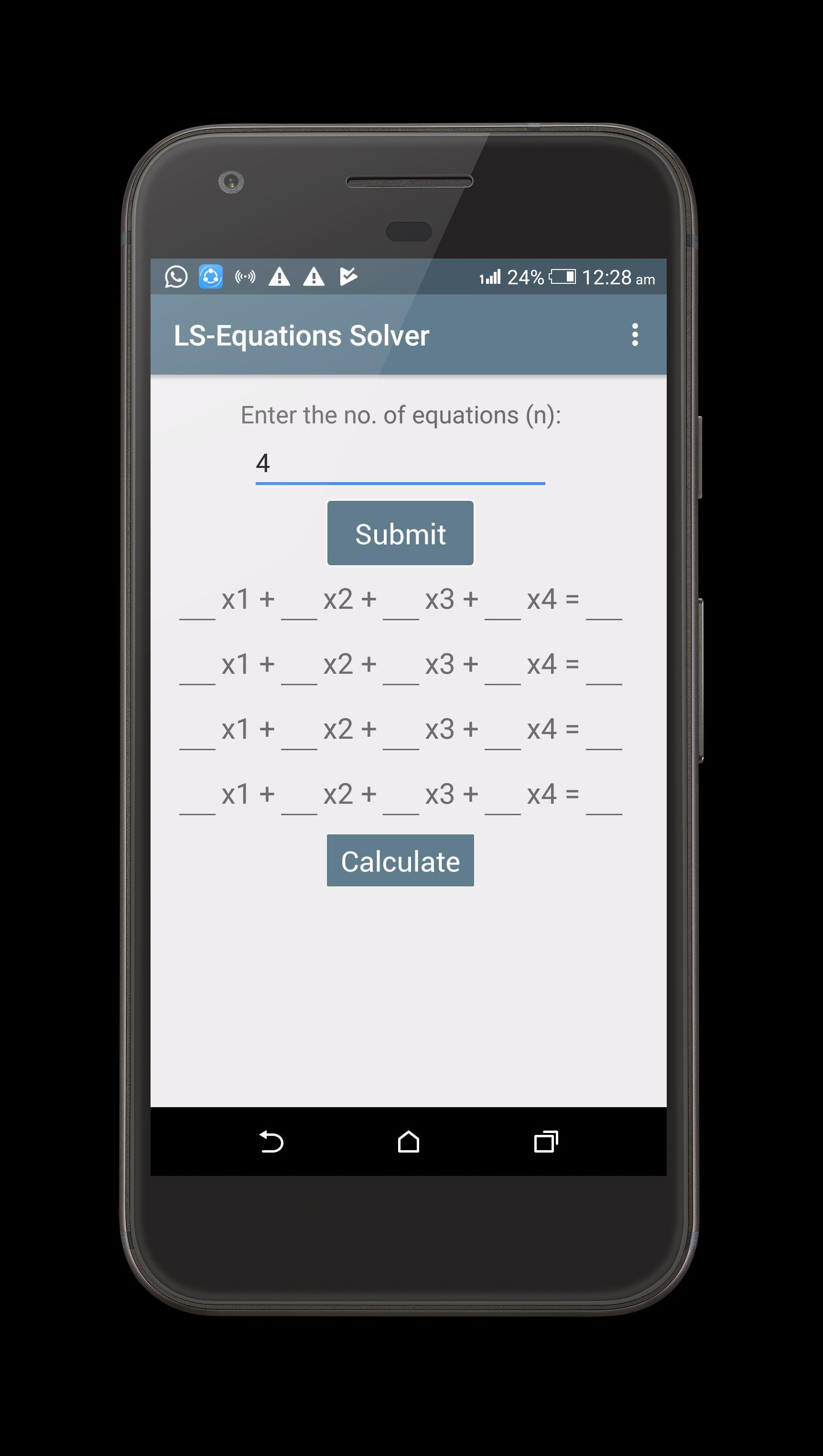 Linear System Equations Solver APK per Android Download Linear System Equations Solver APK per Android Download