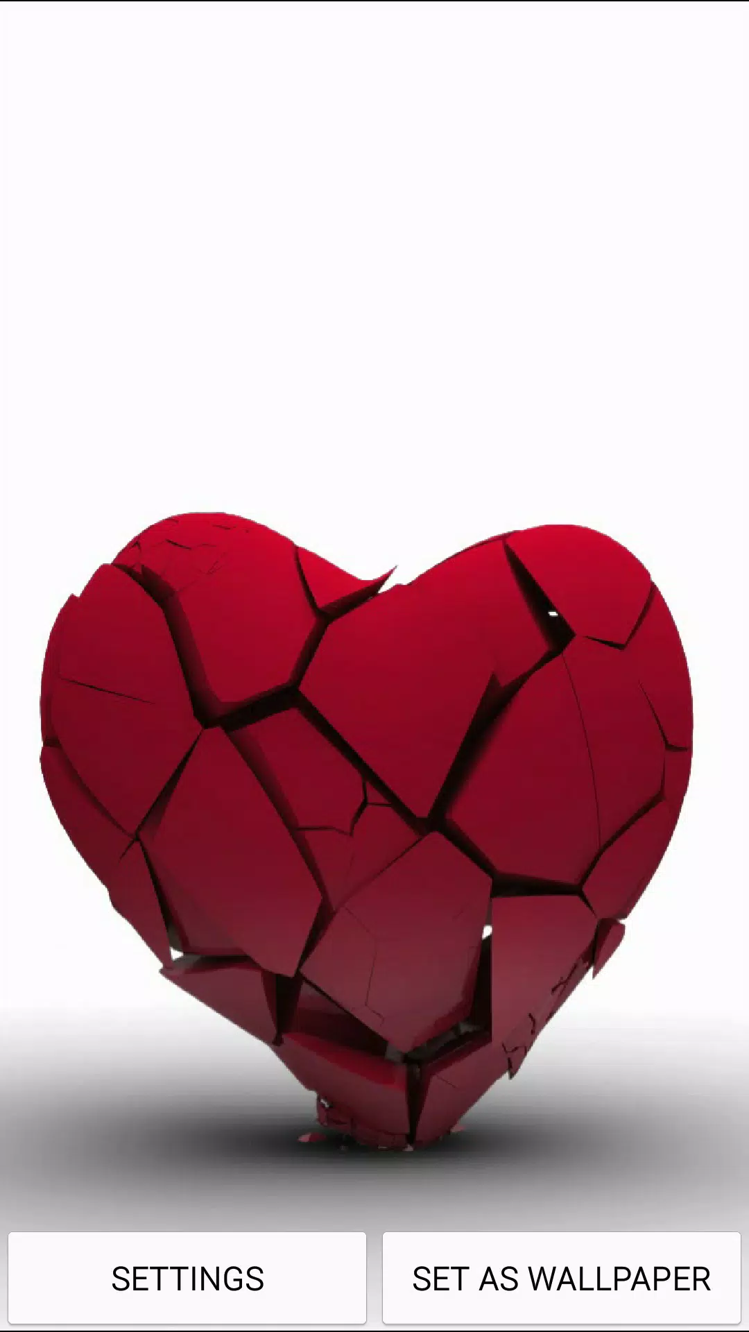 Wallpaper Broken Love