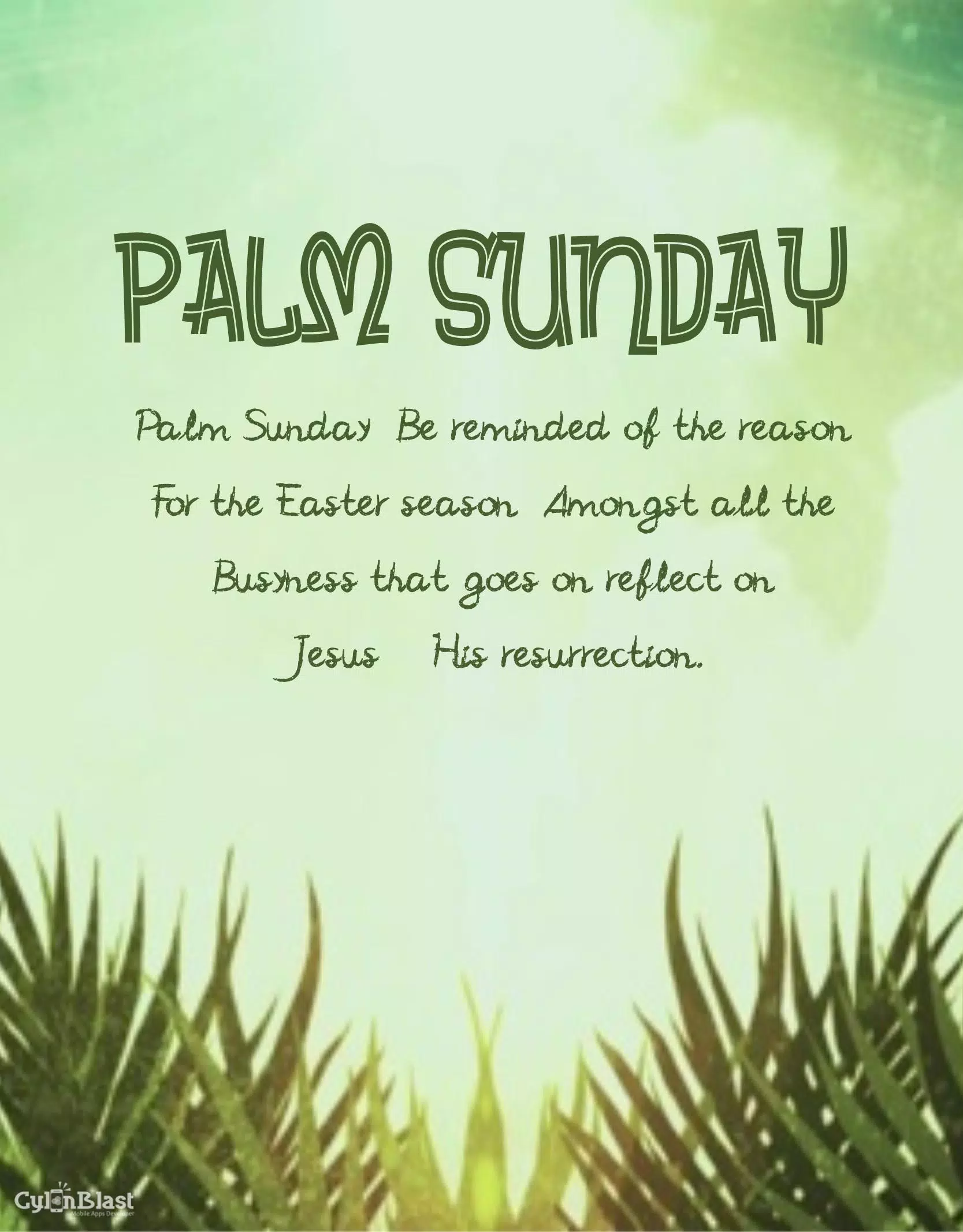 Palm Sunday Quotes