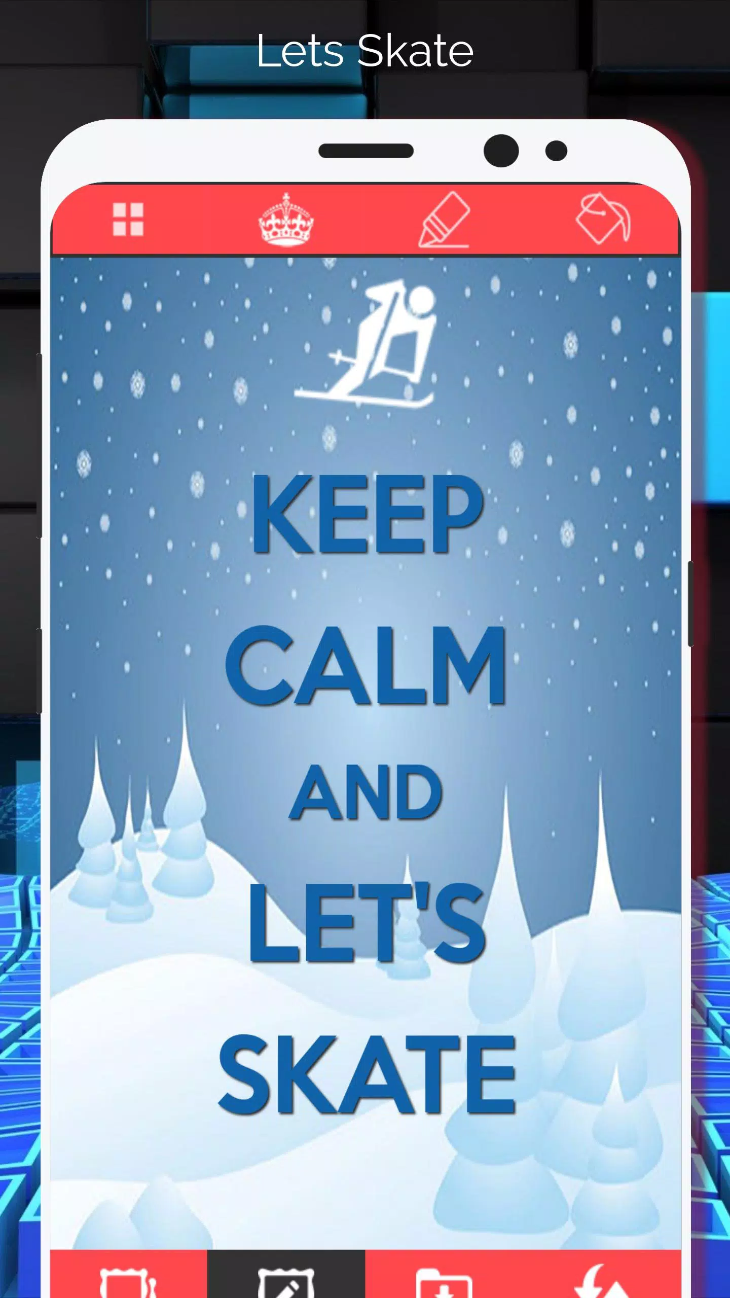 Keep Calm Background Maker
