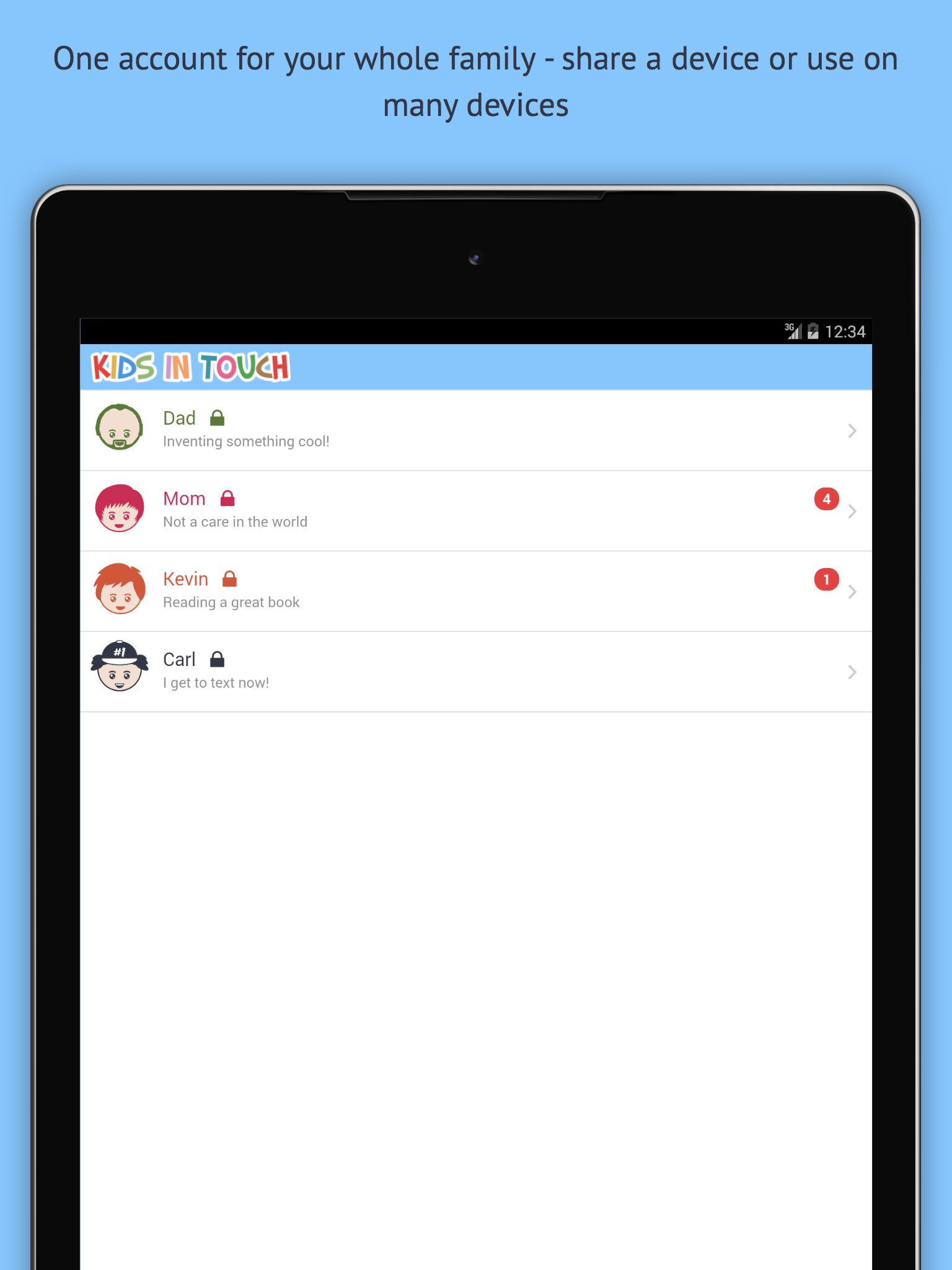 Kids In Touch Texting for Kids APK for Android Download