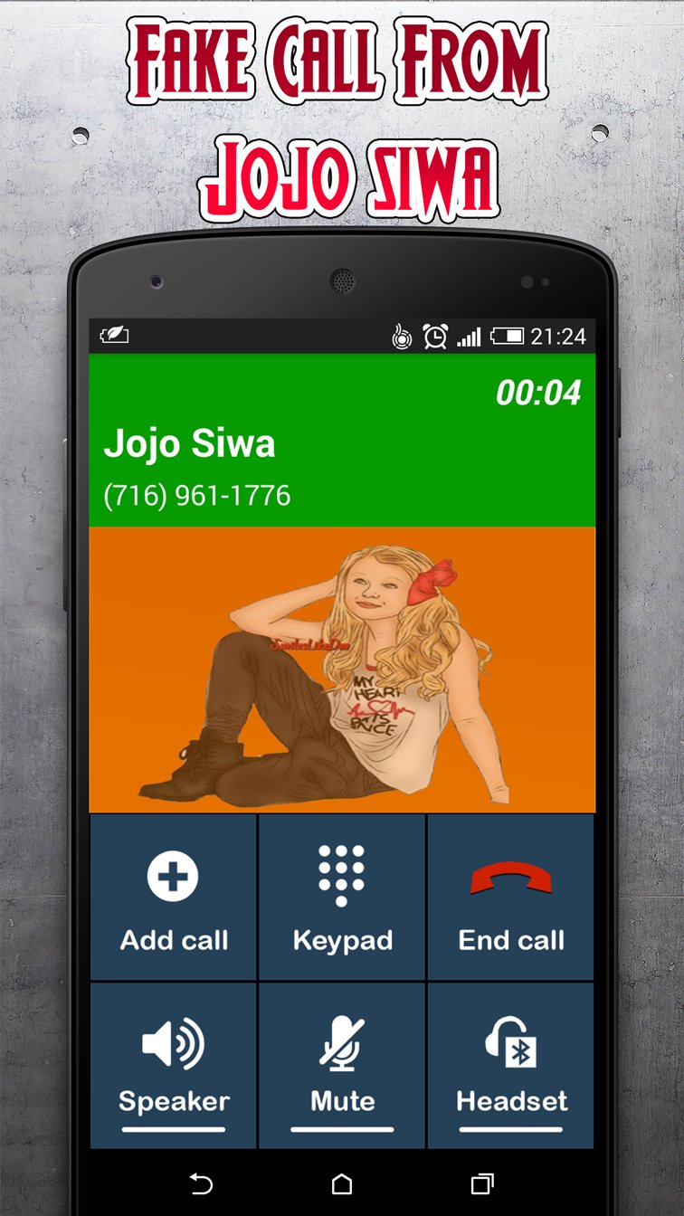 Call From Jojo Siwa - Prank Call APK for Android Download