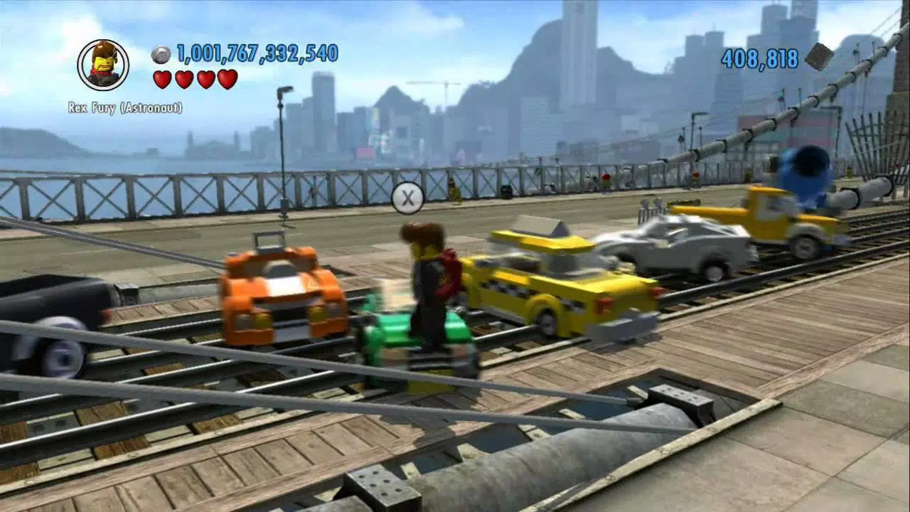 Lego City Undercover Rex Fury Astronaut