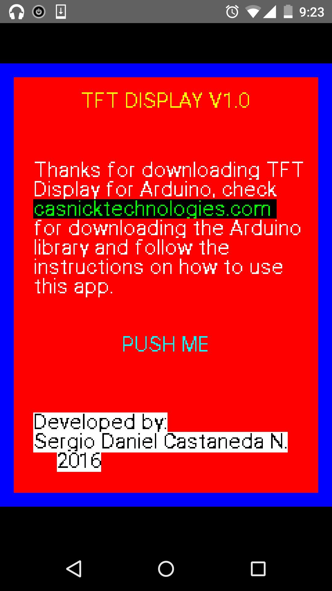 Tft Display For Arduino Apk Per Android Download