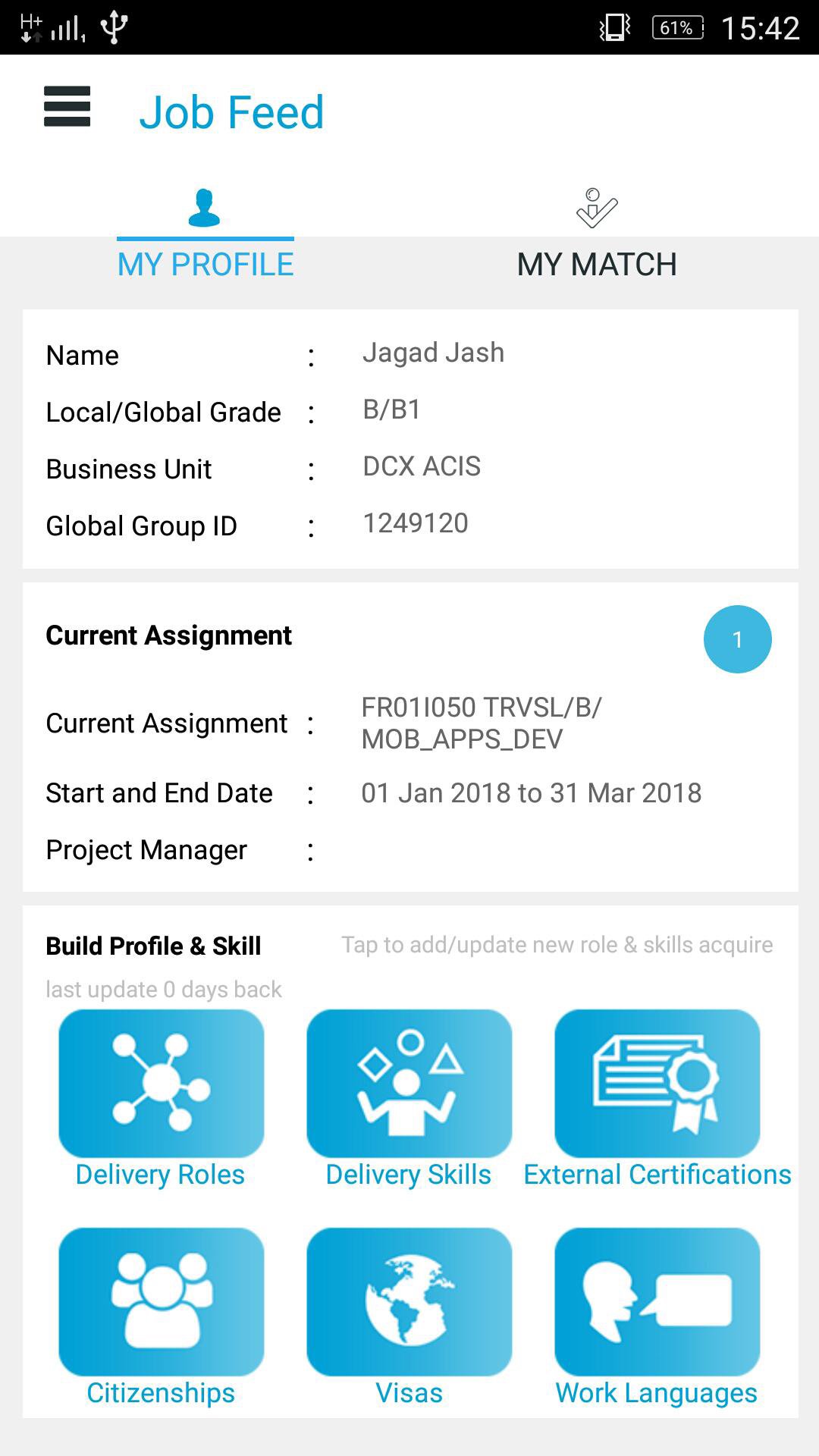Descarga de APK de Job Feed para Android