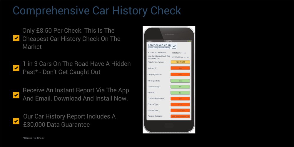 Car Checked - Comprehensive Car History Check APK for Android Download