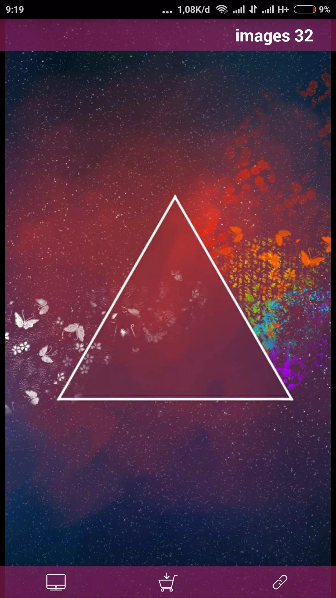 Hipster Triangle Iphone Wallpaper