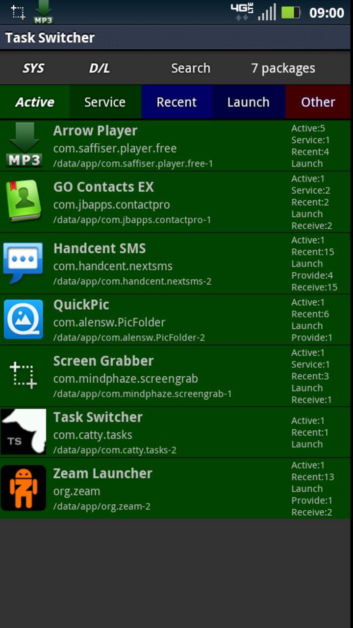 Catty Task Switcher APK للاندرويد تنزيل