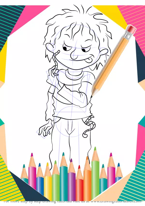 Horrid Henry Coloring Pages Games