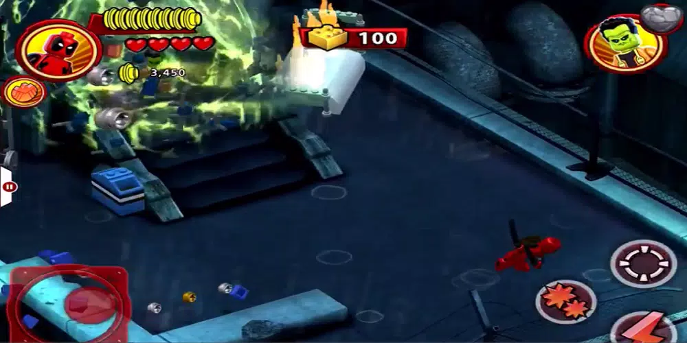 Lego Marvel Deadpool Gameplay