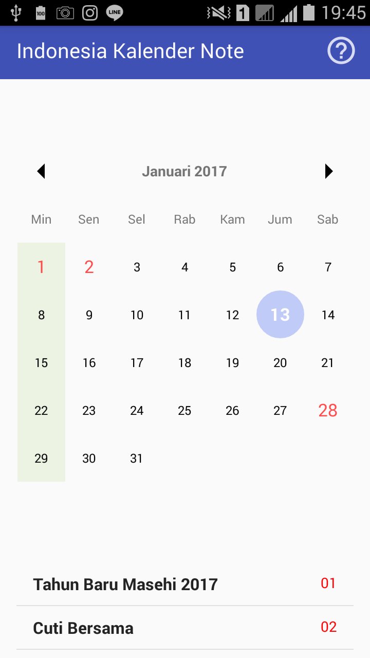 Indonesia Kalender Note APK for Android Download