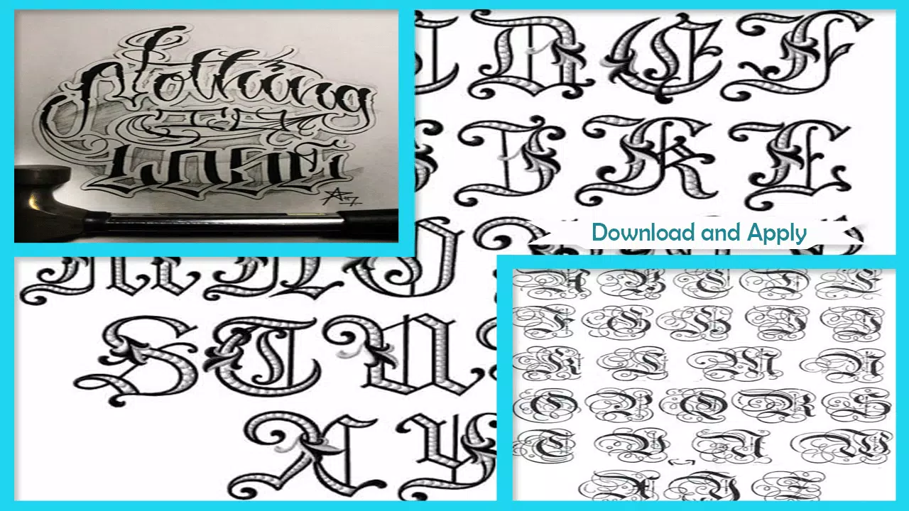 Fancy Calligraphy Tattoo Fonts