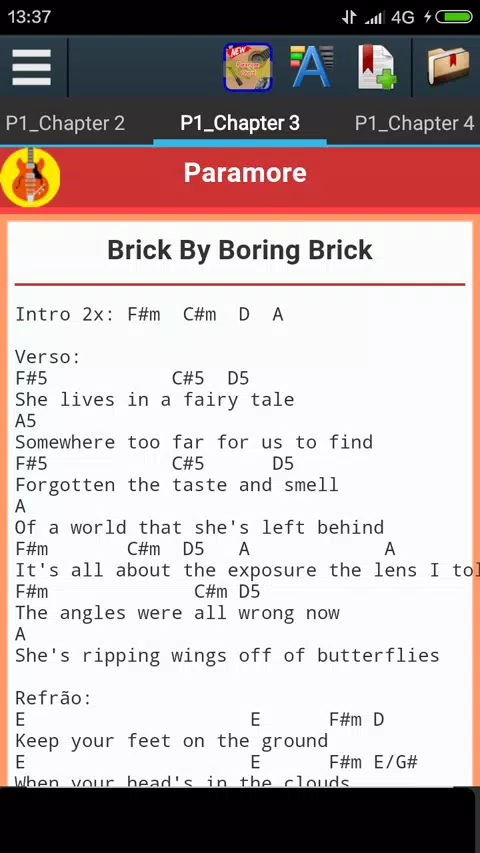 Brick By Boring Brick Guitar Chords