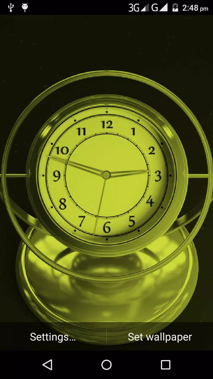 Running Clock Wallpaper Free Download