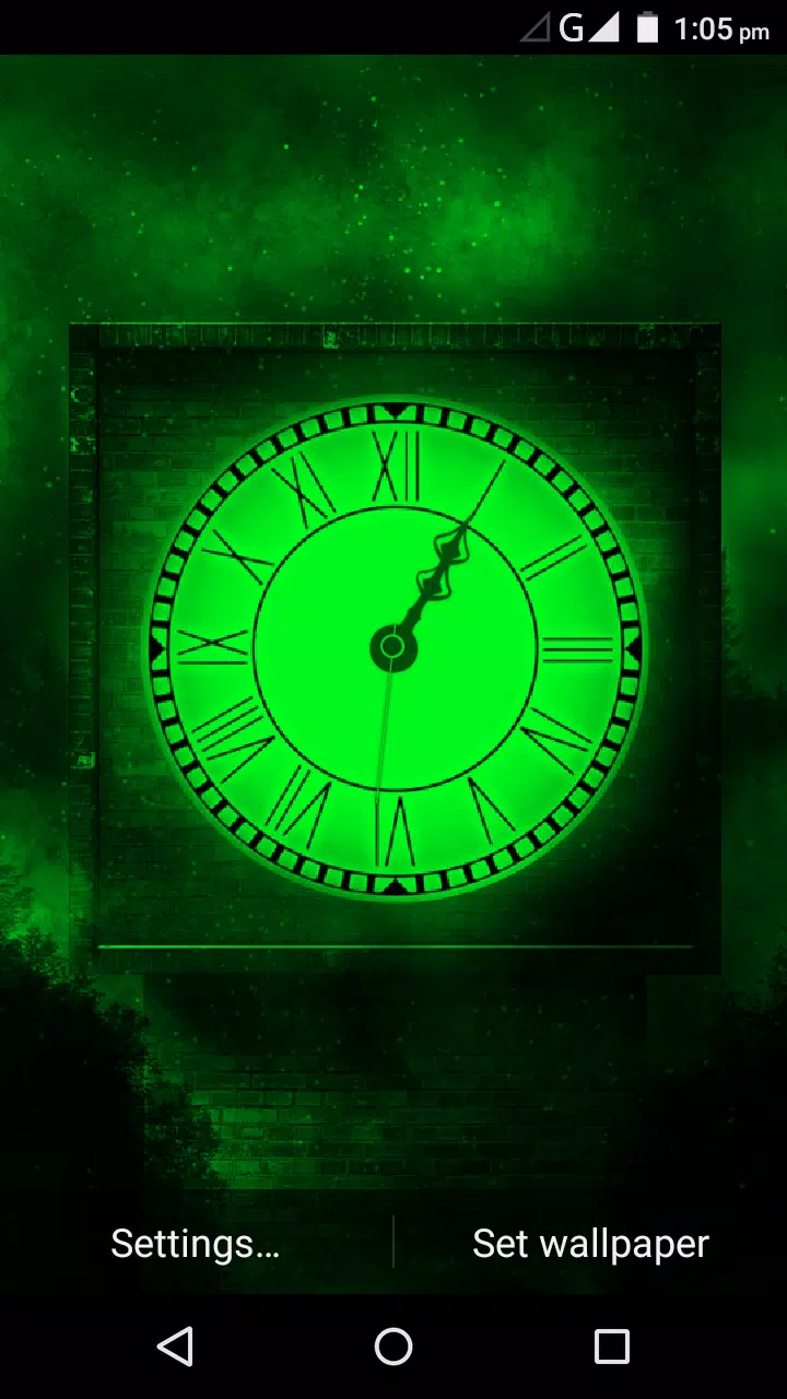 Mobile Wallpapers Animated Clock