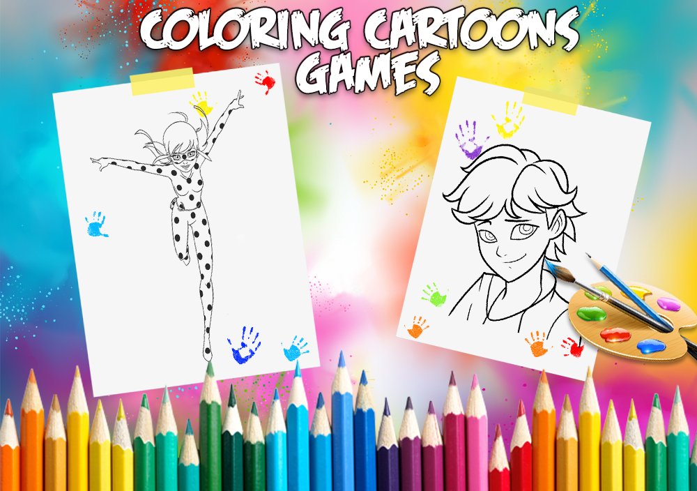 🎨 Coloring Miraculous Ladybug Page APK for Android Download