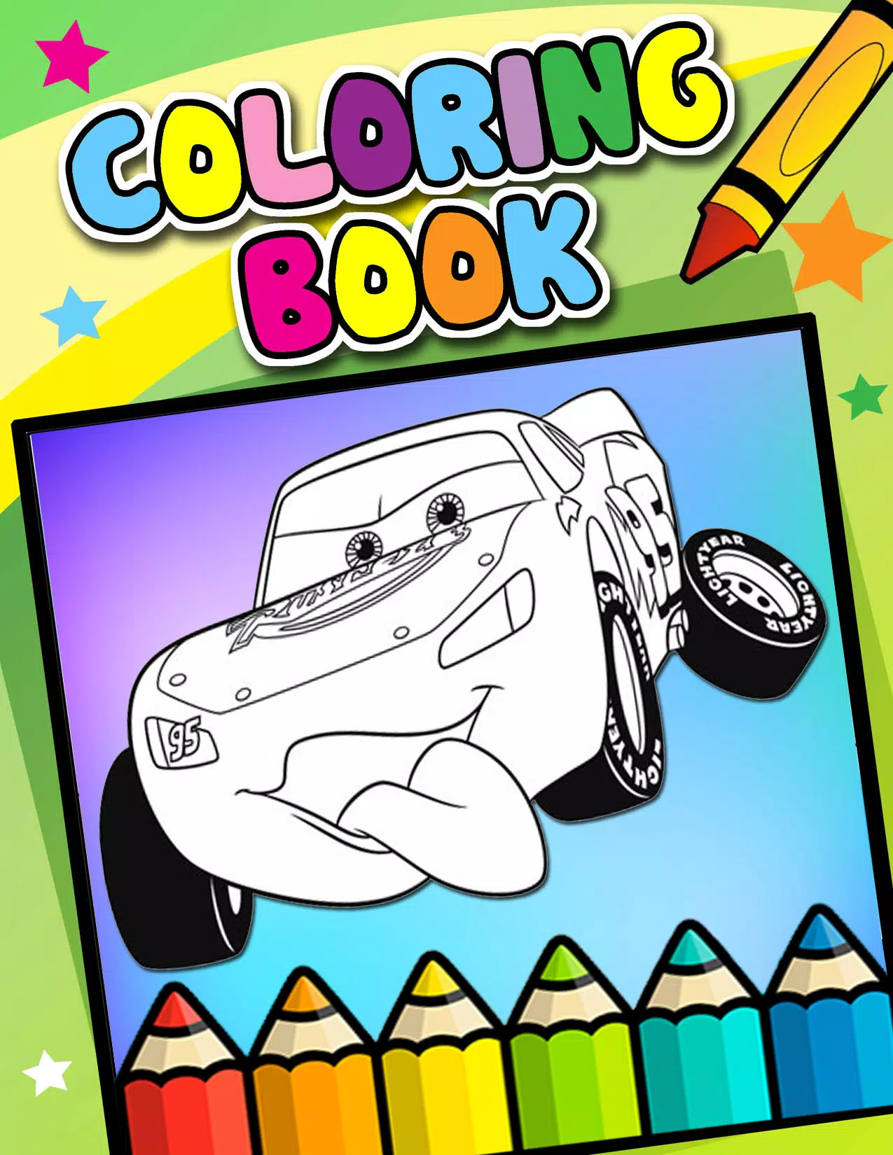 Lightning Mcqueen Coloring Pages