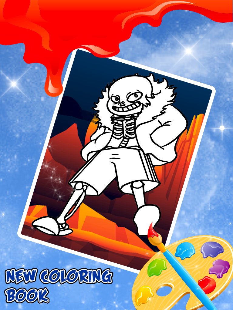 Coloring Book - Undertale fan APK for Android Download