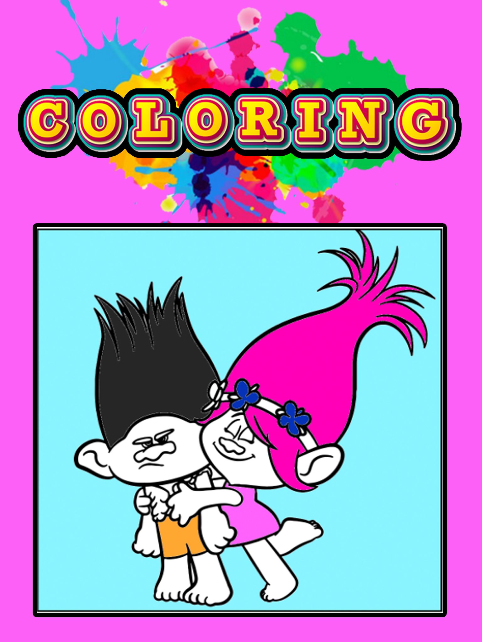 Coloring game troll creator APK for Android Download