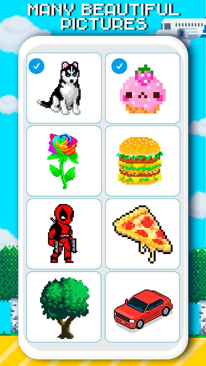 Pixel And Art Color By Number Game APK pixel-and-art-color-by-number-game-apk