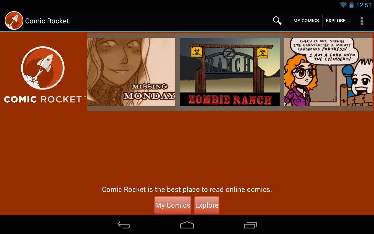 Comic Rocket webcomic reader APK for Android Download