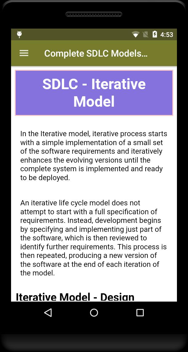 Complete SDLC Models Guide - Cheat Sheet Android के लिए APK डाउनलोड करें Complete SDLC Models Guide - Cheat Sheet Android के लिए APK डाउनलोड करें