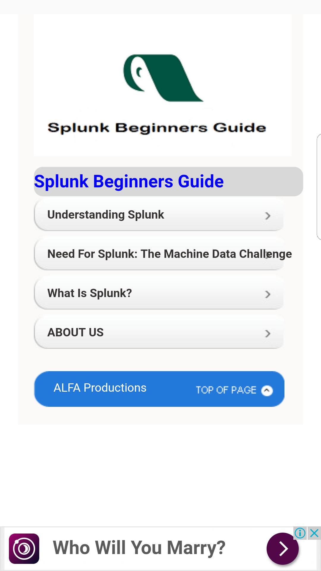 Splunk Beginners Guide APK للاندرويد تنزيل Splunk Beginners Guide APK للاندرويد تنزيل
