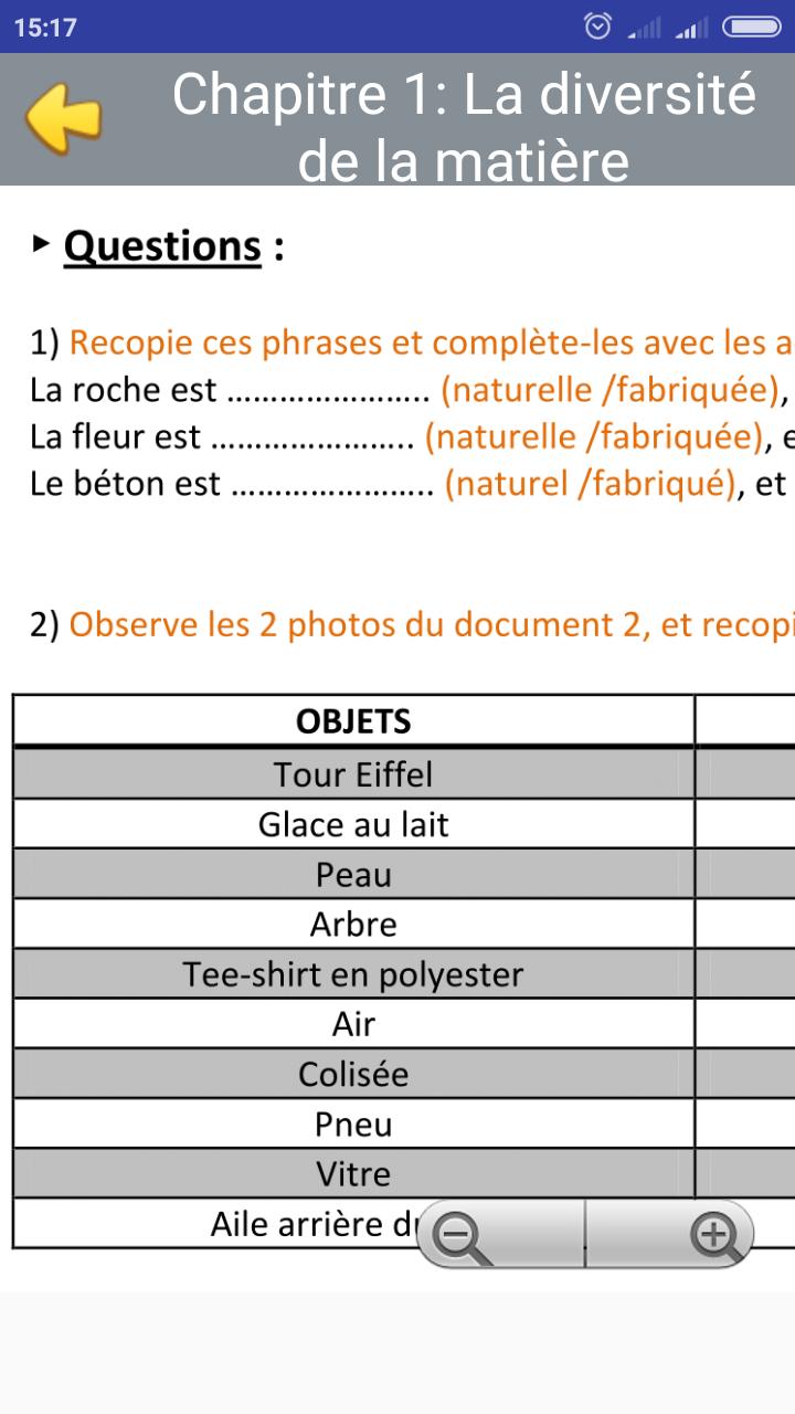 cours de physique chimie 6eme APK for Android Download cours de physique chimie 6eme APK for Android Download