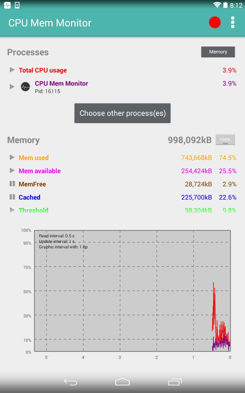 CPU Memory Monitor APK للاندرويد تنزيل CPU Memory Monitor APK للاندرويد تنزيل