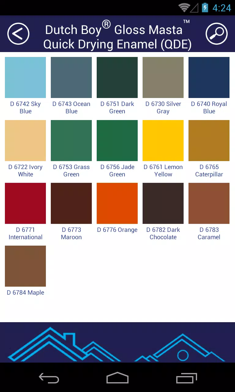 Dutch Boy Paint Color Chart