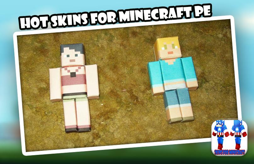 New Hot Skins For Minecraft Pe Apk للاندرويد تنزيل