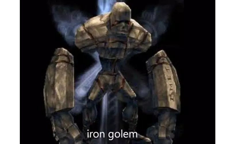 Minecraft Iron Golem In Real Life