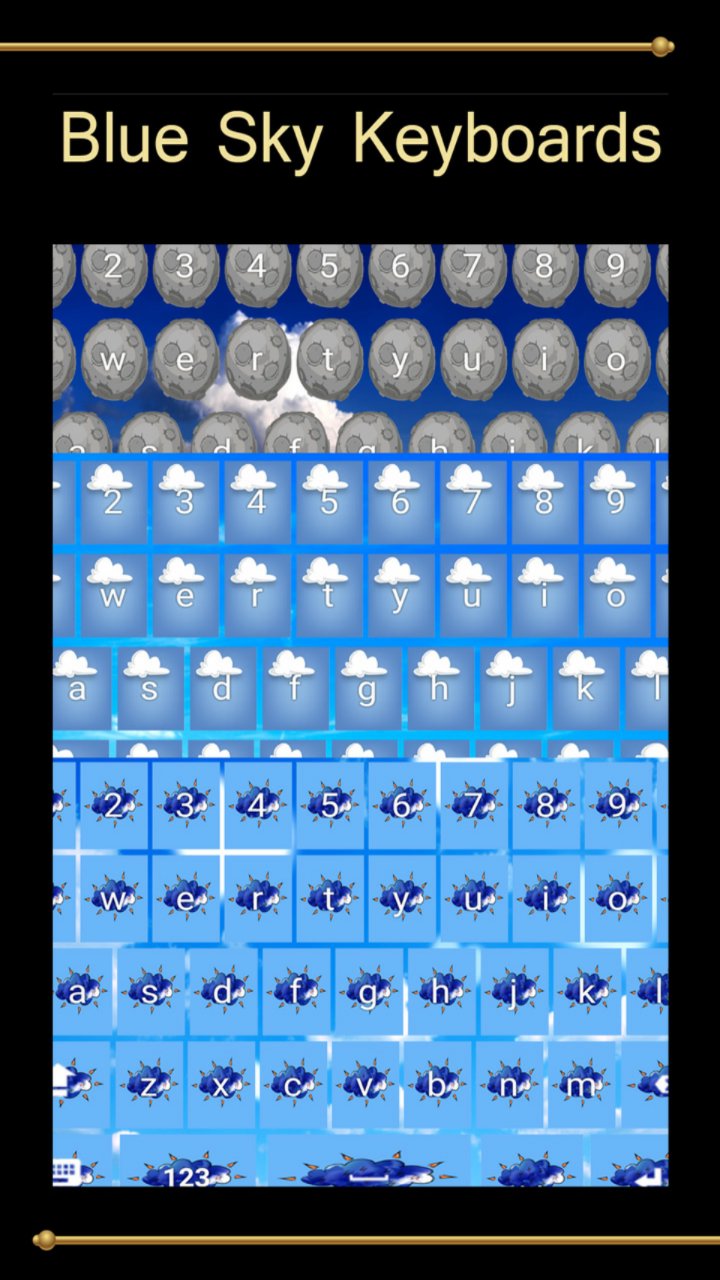 Blue Sky Keyboards APK for Android Download