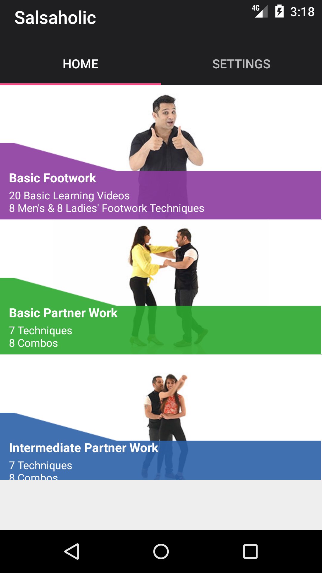 ดาวน์โหลด Salsa Dancing - Salsaholic APK สำหรับ Android