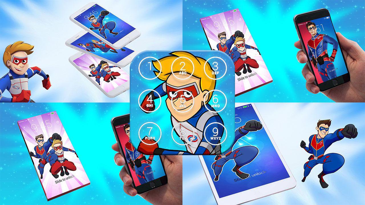 Henry Danger Super-Hero Locker Screen APK für Android herunterladen