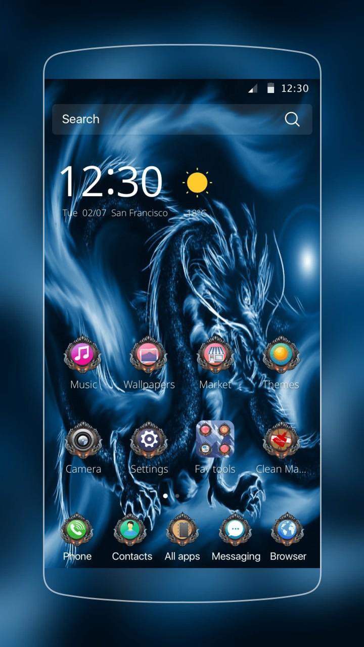 Dark Blue Dragon APK for Android Download