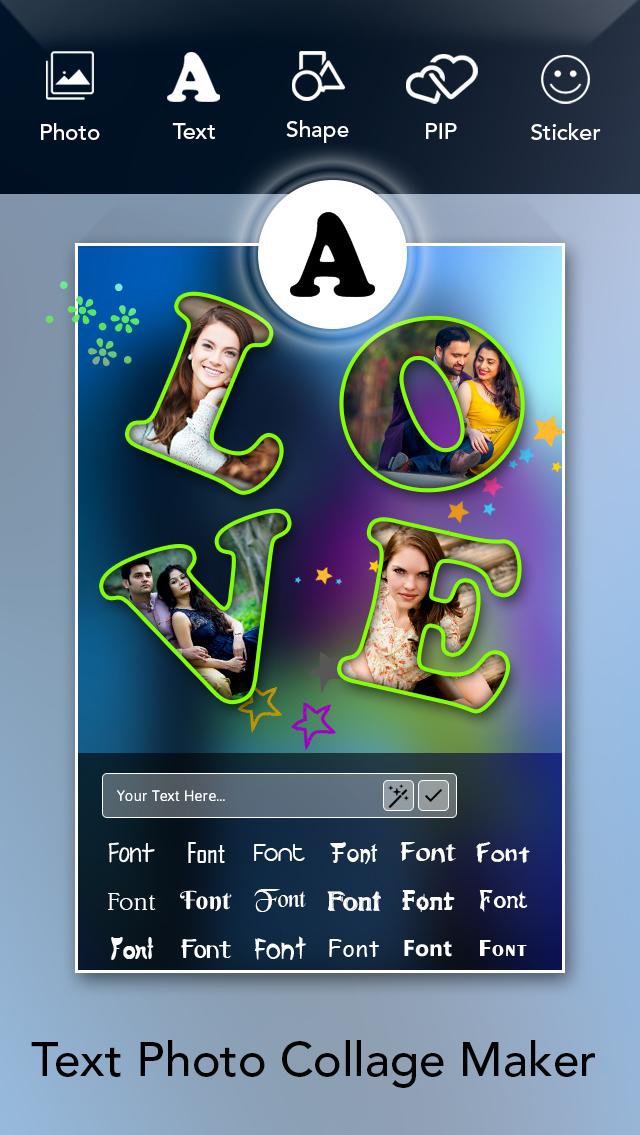 Text Photo Collage Maker APK untuk Unduhan Android