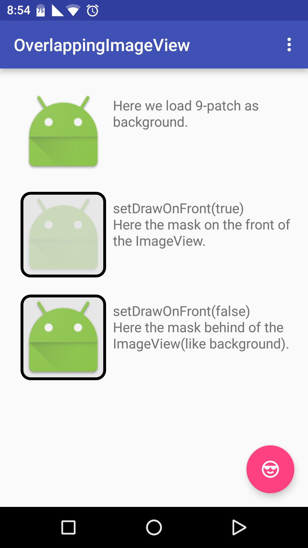 Overlapping Imageview Sample Apk For Android Download