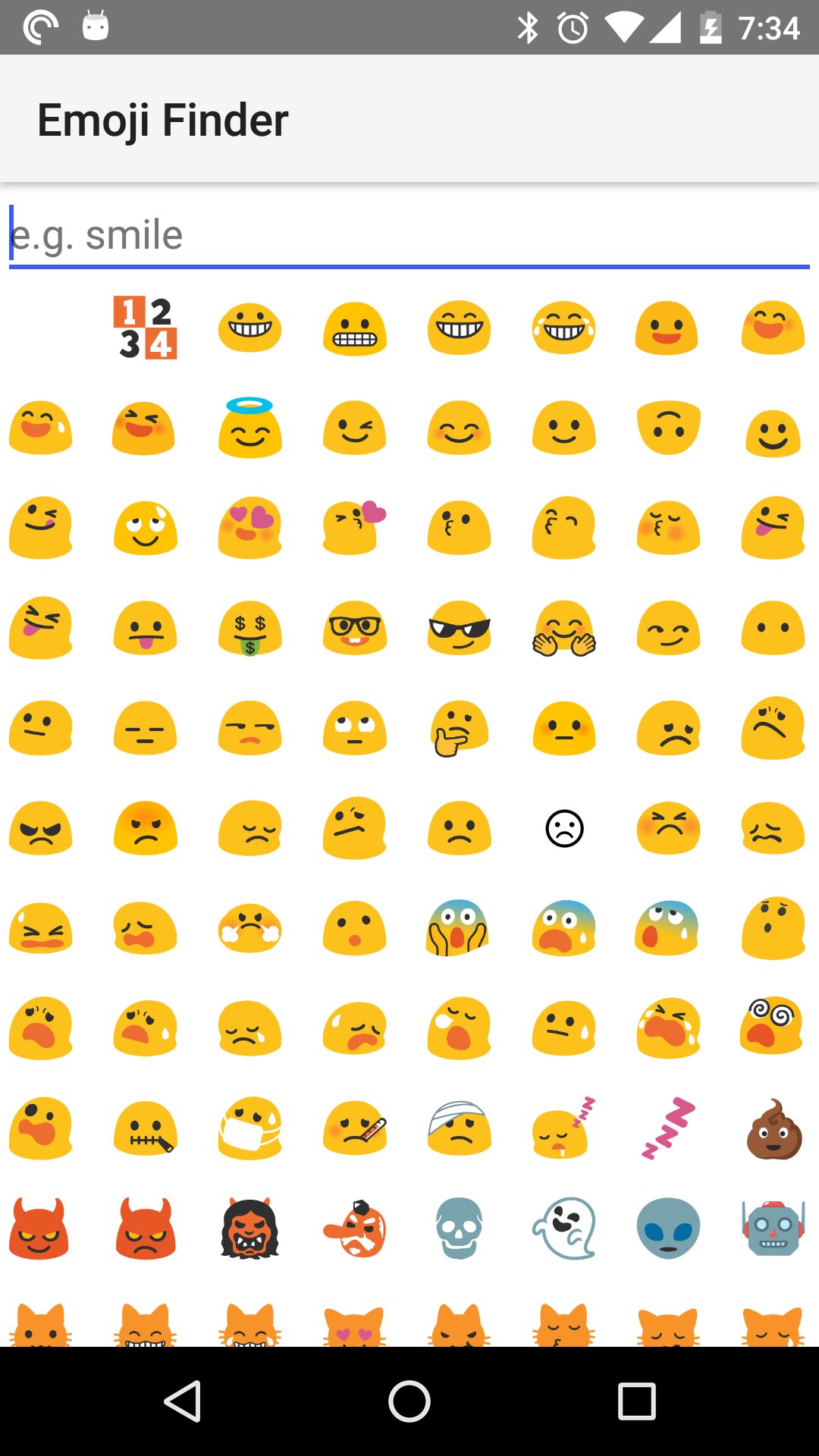 Emoji Finder APK للاندرويد تنزيل