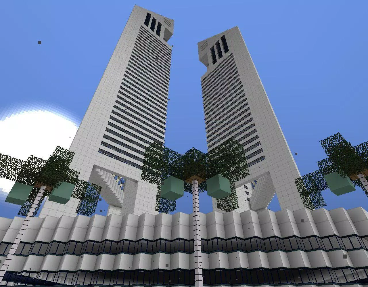 Minecraft City Tower