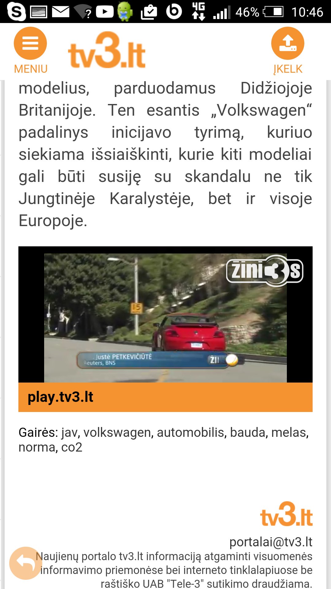 tv3.lt APK for Android Download