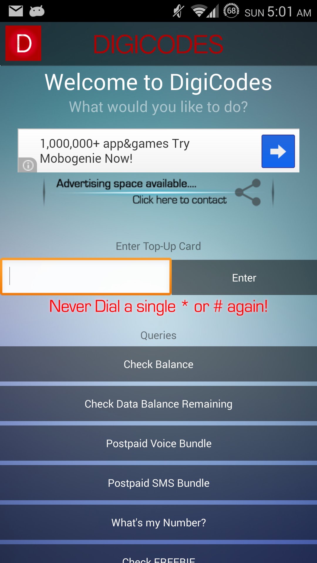 Digicodes - USSD Freedom APK for Android Download