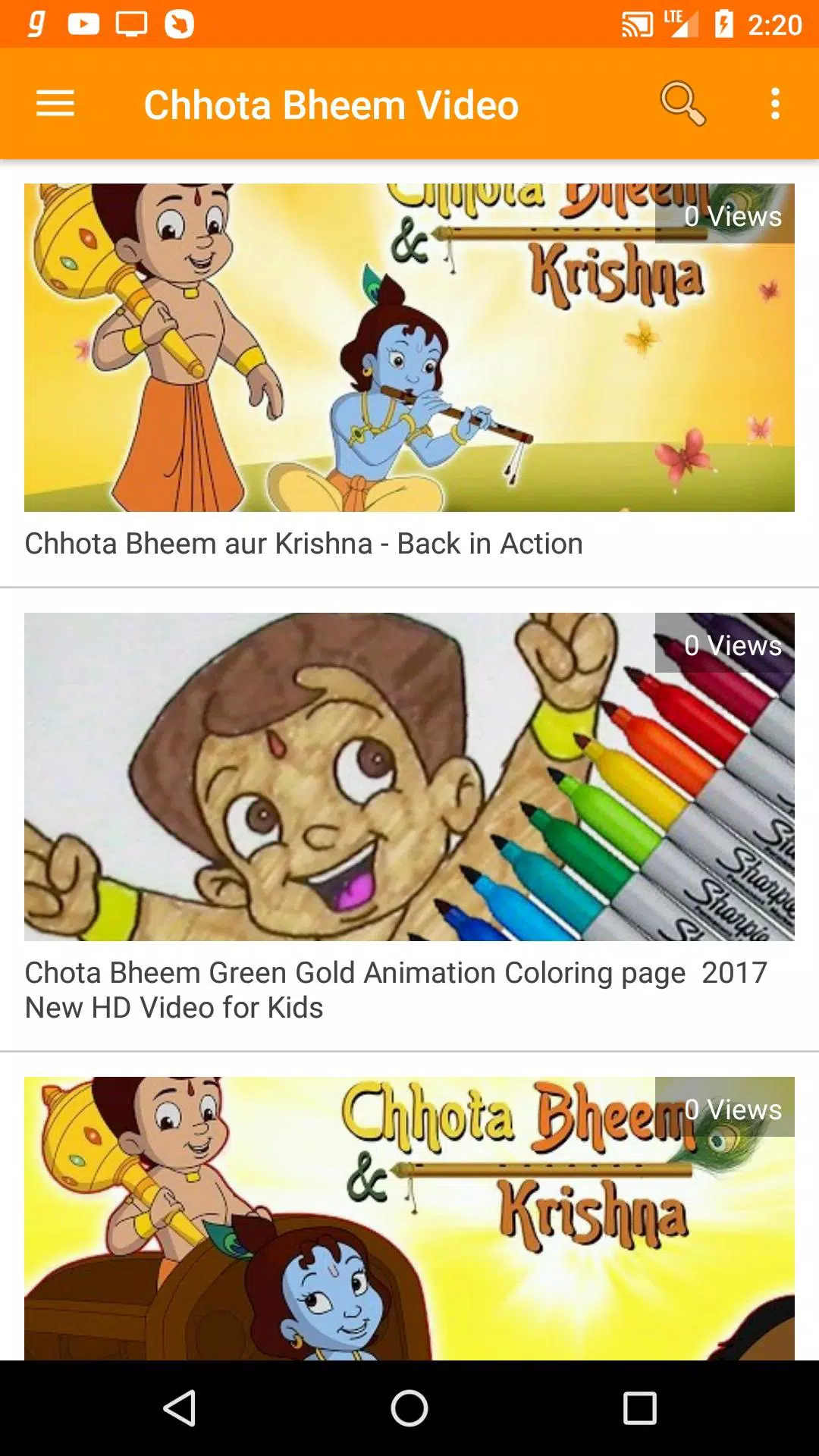 Chota Bheem And Krishna And Hanuman Games