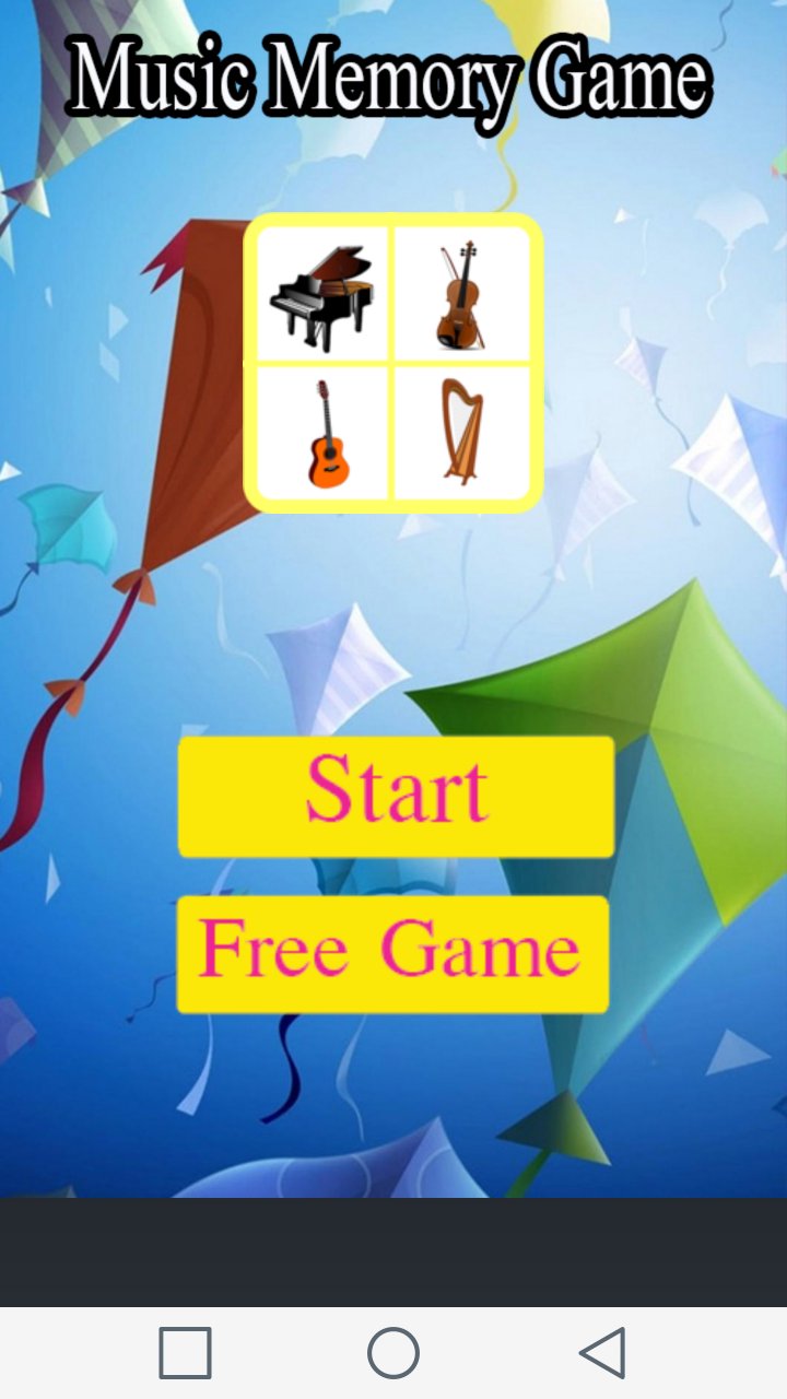 Download Music Instrument Memory Game Latest Version 2.0 Android APK File