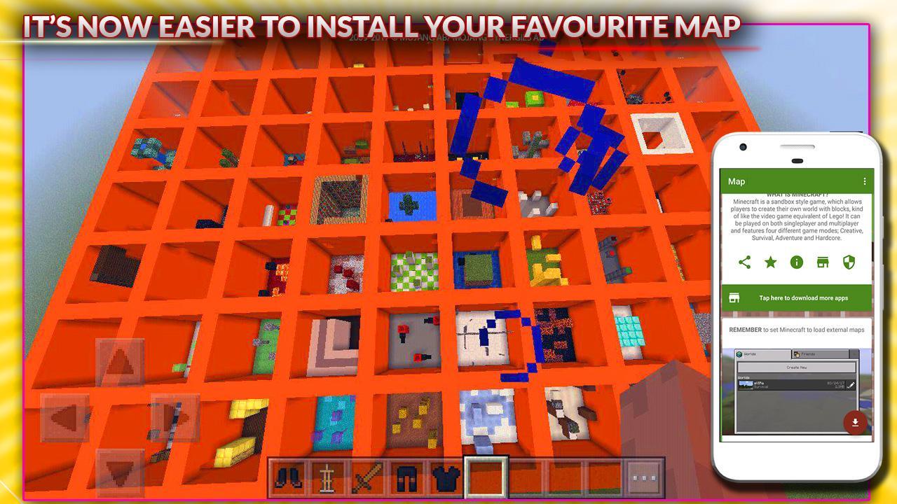 The Orange Parkour Maps Mcpe Apk For Android Download
